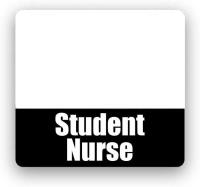 China Custom Logo Hospital Name Badges for Doctors Nurses Black PVC 120x73mm for sale