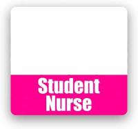 China Custom Logo Hospital Name Badges for Doctors Nurses Black PVC 120x73mm for sale