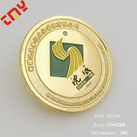 China Custom Brass Gold Metal Lapel Pin Badge 30x30mm Custom Shape for Company Logo Corporate Gift for sale