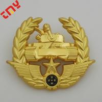 China Custom Brass Gold Metal Lapel Pin Badge 30x30mm Custom Shape for Company Logo Corporate Gift for sale