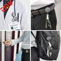 China Wholesale Custom Heavy Duty Medical Badge Reels 32mm Sublimation Blanks for Printing with Metal Clip for sale