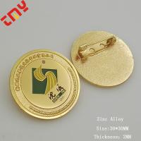 China Custom 2 in 1 Hard Soft Enamel Sport Metal Coin Badge Medal 30mm Pin Back for sale