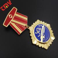 China Custom 2 in 1 Hard Soft Enamel Sport Metal Coin Badge Medal 30mm Pin Back for sale