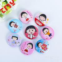 China Custom Magnetic Tin Badges 110x80mm Round Square Logo Pins No Pin Damage for sale