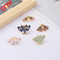 China Wholesale Funny Butterfly Enamel Pins Lapel Badge Color Plated Customizable 1.7x1.7 Inch Bulk for sale