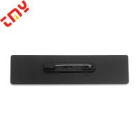 China Custom ABS Plastic Beveled Name Badge 3x1 Inch for Staff ID Corporate Branding for sale