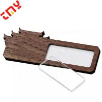 China Custom Wooden Window Name Badge with Bamboo Decoration 75x35mm Folk Art Style for sale