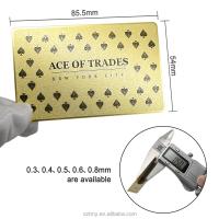 China Custom VIP Business Cards with QR Code Luxury Plated Embossed Black Gold Edge 85x54mm for sale