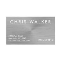 China Custom Brushed Titanium Business Card Blank 0.3mm 0.8mm for Laser Engraving for sale