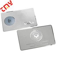 China Custom Metal Mirror NFC Business Card Stainless Steel 85x54mm Smart Digital Contact OEM for sale