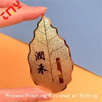 China Custom Printed Metal Mirror Brass Finish Business Card 86x54mm Hollow Pattern for sale