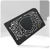 China Custom Metal Business Cards 85x54mm Stainless Steel Premium VIP Printing for sale