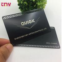 China Wholesale Custom Stainless Steel Metal Business Card 0.3mm Thickness Matte Blank for Laser Engraving for sale
