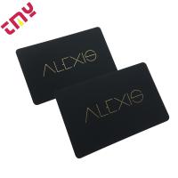 China Professional Custom Design Soft Touch Business Card With Box Packaging for sale