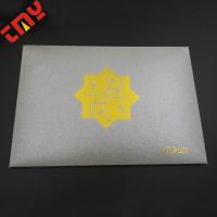China Custom Laser Cut Gold Wedding Invitation Card 0.3mm Thickness Luxury Design for Formal Weddings for sale