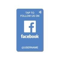 China Custom NFC PVC Business Card 85x54mm for Google Review Social Media Menu QR Code for sale