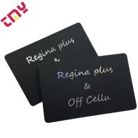 China Custom Laser Engraving PVC Plastic Business Card with Holagram 0.76mm Thickness for sale