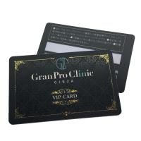 China Custom Spot UV Business Card Printing PVC Card with Embossed 85x54mm for sale