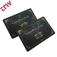 China Custom Spot UV Business Card Printing PVC Card with Embossed 85x54mm for sale