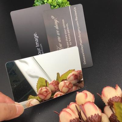 China Custom PVC Plastic Business Cards Glossy Matte Hologram Metallic Finish Full Color Printing 0.76mm Thick for sale