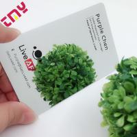 China Custom PVC Plastic Business Cards Glossy Matte Hologram Metallic Finish Full Color Printing 0.76mm Thick for sale