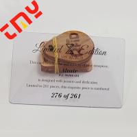 China Custom Clear Transparent PVC Plastic Business Cards High Quality Glossy Matte Finish 0.76mm Thick for sale