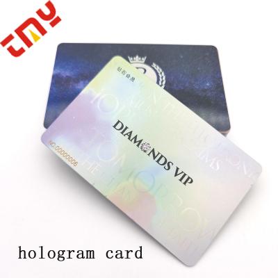 China Custom PVC HD Printing Business Card 85x54mm Gradient Color VIP Membership Card for sale