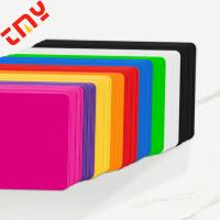 China Custom Sublimation Blank PVC ID Card CR80 85.5x54mm for Student Business Government Printing for sale