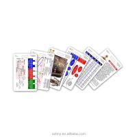 China Custom Waterproof Plastic RN CNA Nursing Student Internship Nurse Badge Set Lab Values EKG Vitals Pocket Label Printing for sale