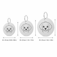 China Hot Sales Customized Logo Casting Stainless Steel Animal Theme Blank QR Code for Tags Dog Pet ID Tags for sale
