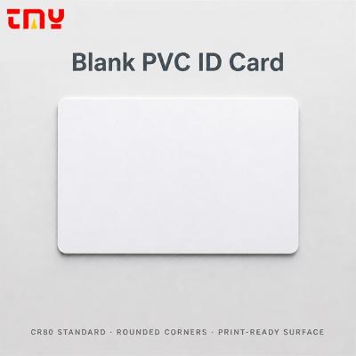 China Blank White PVC Cards CR80 Printable ID NFC RFID F08 Chip Smart Cards for Office Access Control Hotel Membership for sale