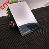 China Custom Luxury Die Cut Foil Business Card Design,Unique Mirror Business Card,Custom Business Card Printing for sale