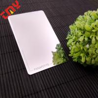 China Custom Luxury Die Cut Foil Business Card Design,Unique Mirror Business Card,Custom Business Card Printing for sale