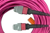 China OM3 OM4 OS2 SM MM Elite Loss MTP Trunk Cable With MTP Connector for sale