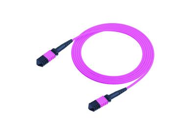 China Factory supply Senko US conec MTP MPO trunk cable OM3 fiber optic patch cord for sale