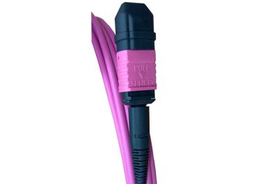 China USCONEC NISSIN SENKO MTP MPO Connector  IL & RL And 3D Tested Elite Mpo Cable for sale