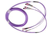 China 12F 24F 48F 72F 144F SM MM 100% Tested MPO MTP To MPO MTP Trunk Cable for sale