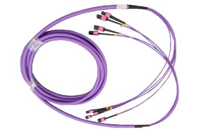 China 12F 24F 48F 72F 144F SM MM 100% Tested MPO MTP To MPO MTP Trunk Cable for sale