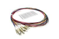 China ST Single Mode Fiber Optic Pigtails For Fusion Splicing Includes Shrink Sleeves for sale