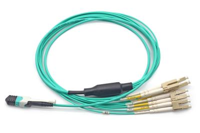 China Harness Breakout Fan Out MPO MTP Cable OM1 OM2 OM3 OM4 Fiber mode for sale