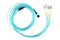 China 1m 2m 3m Length MTP Patch Cord 8 Core MPO To MPO Fiber Cable for sale