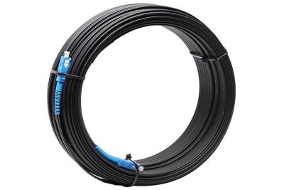 China SC UPC APC Single Mode Fiber Patch Cable G657A Simplex FTTH Drop Patch Cord for sale