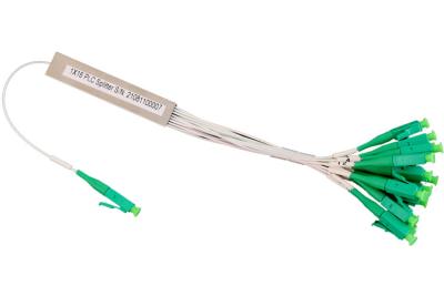 China OEM ODM FTTH Fiber Optic Mini PLC Splitter With LC APC Connector for sale
