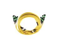 China G657A2 OM3 96 Core MPO Fiber Optic Cable Multi Mode Yellow For FTTH for sale