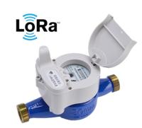China DN15 DN20 DN25 LoRa Wireless Water Meter with 160 Q3/Q1 Ratio and 99999 m³ Maximum Reading Capacity for sale