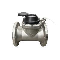 China 2 Inch Photoelectric Direct Reading Smart Water Meter with 0.5-50 m³/h Flow Range and 1.6 MPa Pressure Rating for sale
