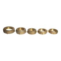 China Brass Water Meter Connectors 1.0MPa/1.6MPa Pressure Rating with DN13-50mm Sizes for Plumbing Systems for sale