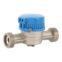 China Single Jet Dry Disc Water Meter 15-25mm ISO 4064 Class B for Cold/Hot Water up to 90°C for sale