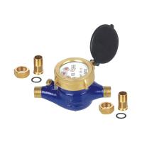 China LXSG 15E2-50E2 Multi-Jet Water Meter 1.0 MPa 10 Bar DN15-50 Brass Body ISO 4064 Class B for sale