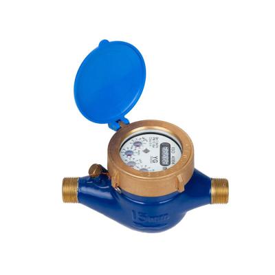 China LXSY/LXSG Multi-Jet Water Meter Ø15-50mm ISO406 Class B for Cold/Hot Water 30-90°C Applications for sale